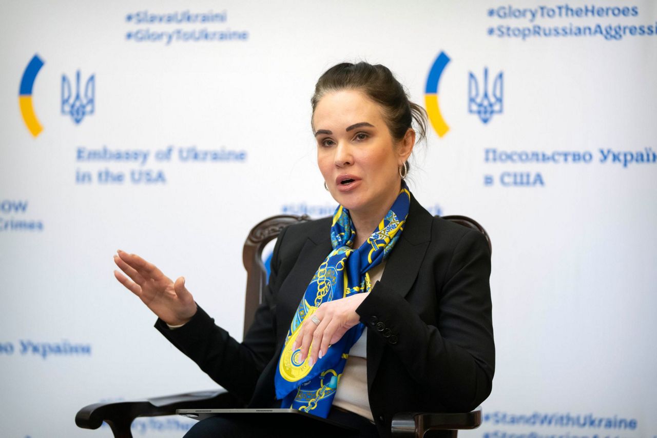 Ukrainian ministers 'optimistic' about securing U.S. aid, call for ...