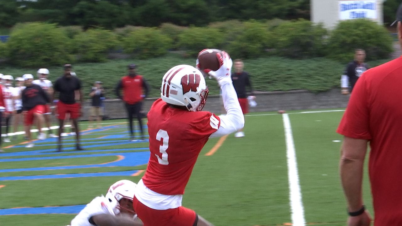 Badgers football training camp UW-Platteville