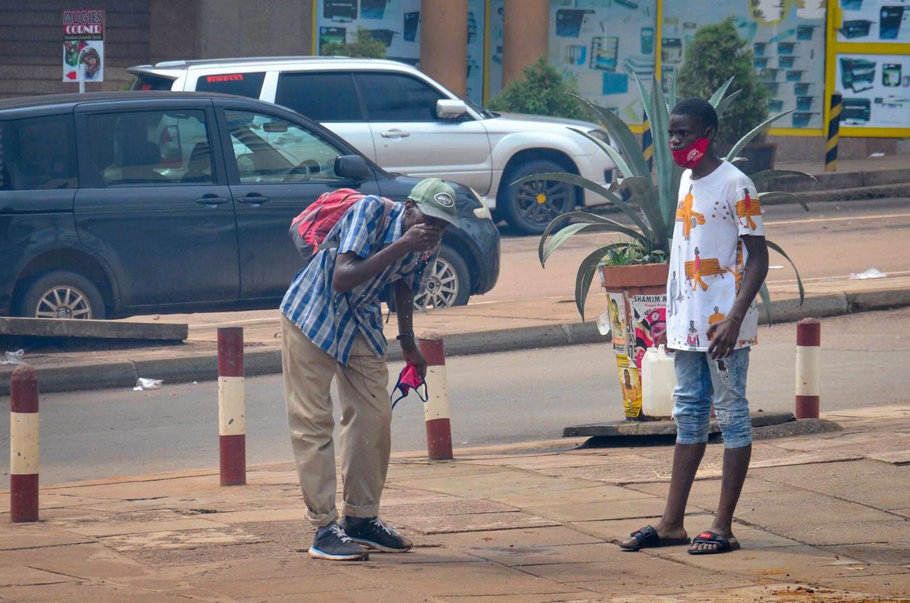 Protests in Uganda's capital as Bobi Wine arrested