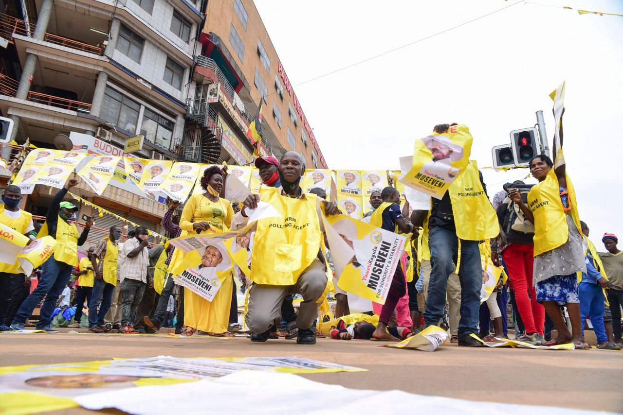Uganda says president wins 6th term as vote-rigging alleged