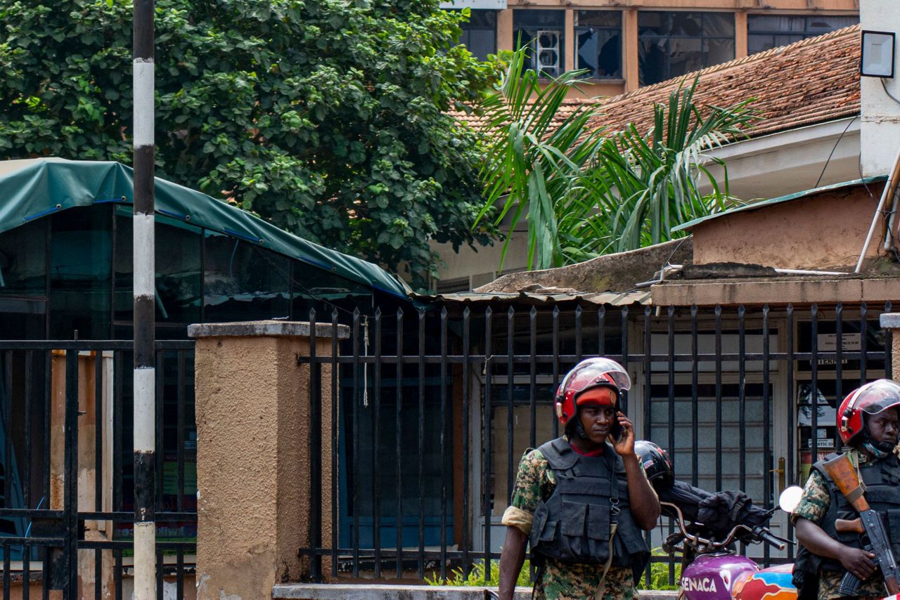 2 explosions heard in the Ugandan capital, Kampala