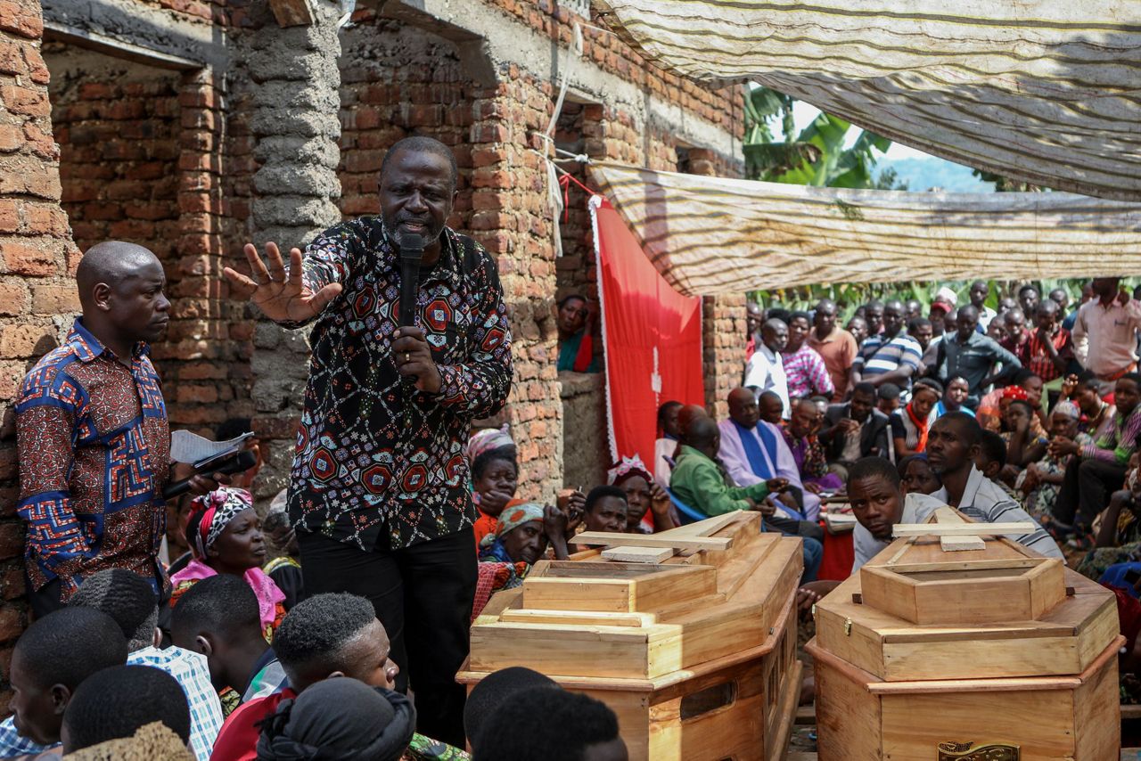 Ugandan border town prepares to bury victims of rebel massacre that ...