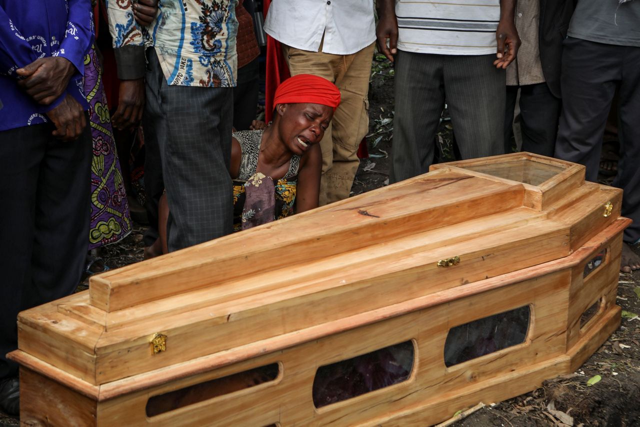 Ugandan border town prepares to bury victims of rebel massacre that ...
