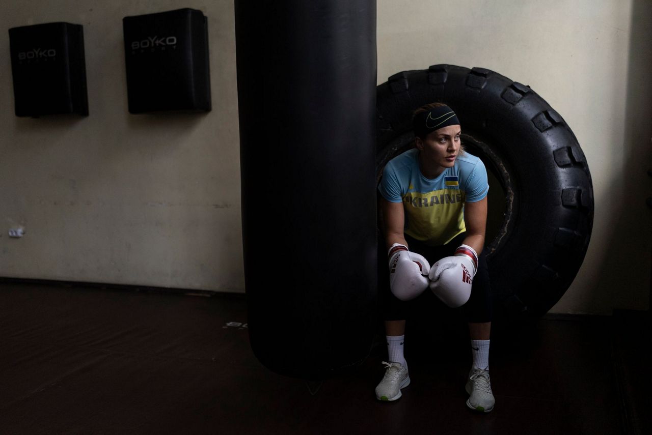 Ukrainian boxer fights through the challenges of war on her way to the ...