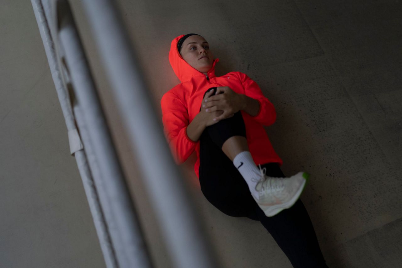 Ukrainian boxer fights through the challenges of war on her way to the ...