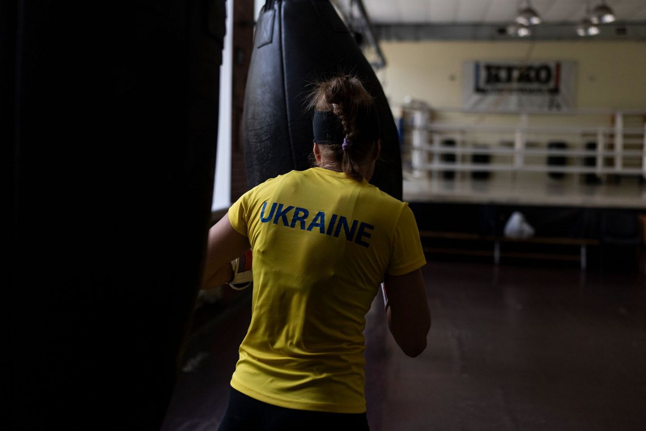 Ukrainian boxer fights through the challenges of war on her way to the ...