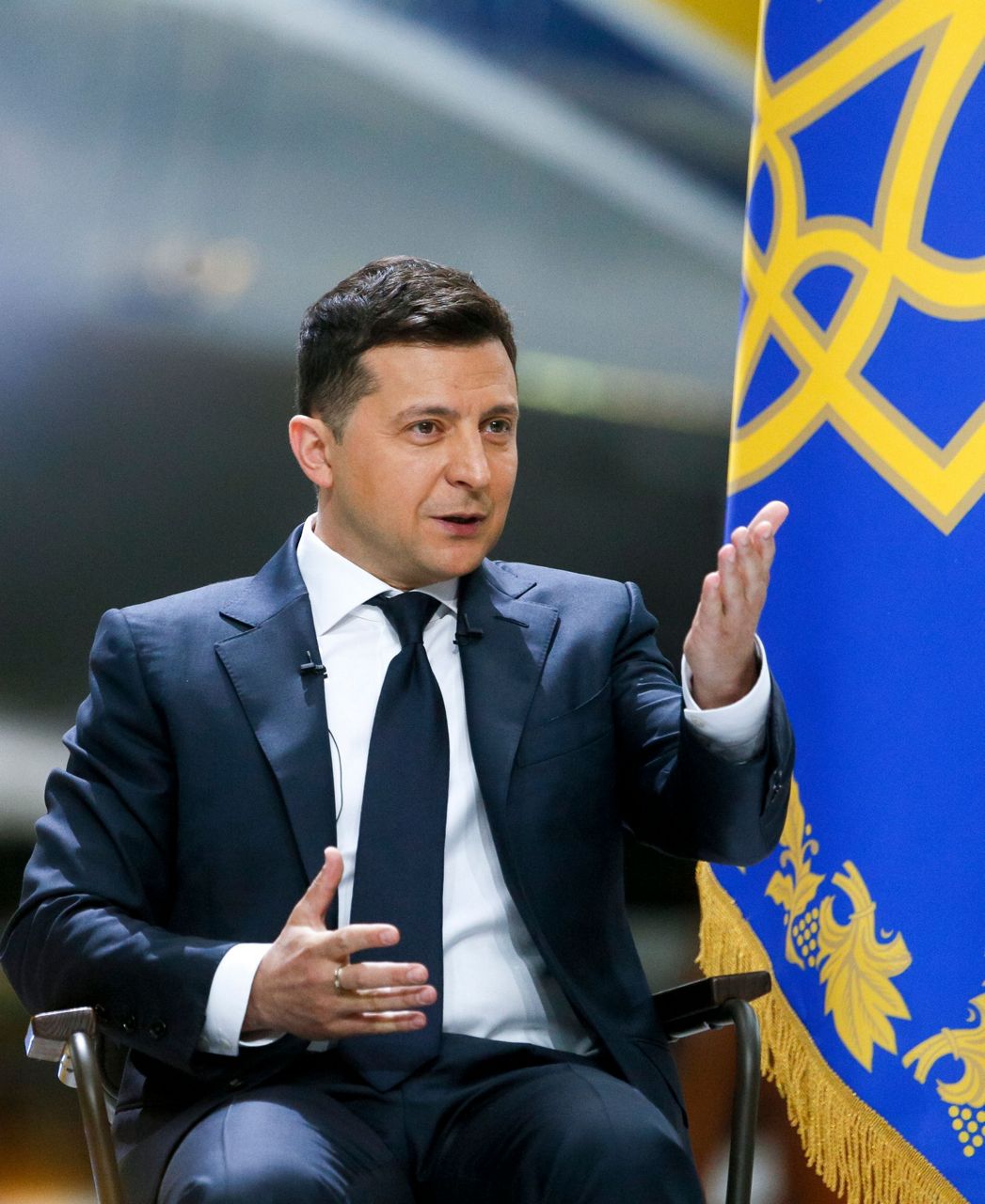 Ukraine's leader says France, Germany too soft on Russia