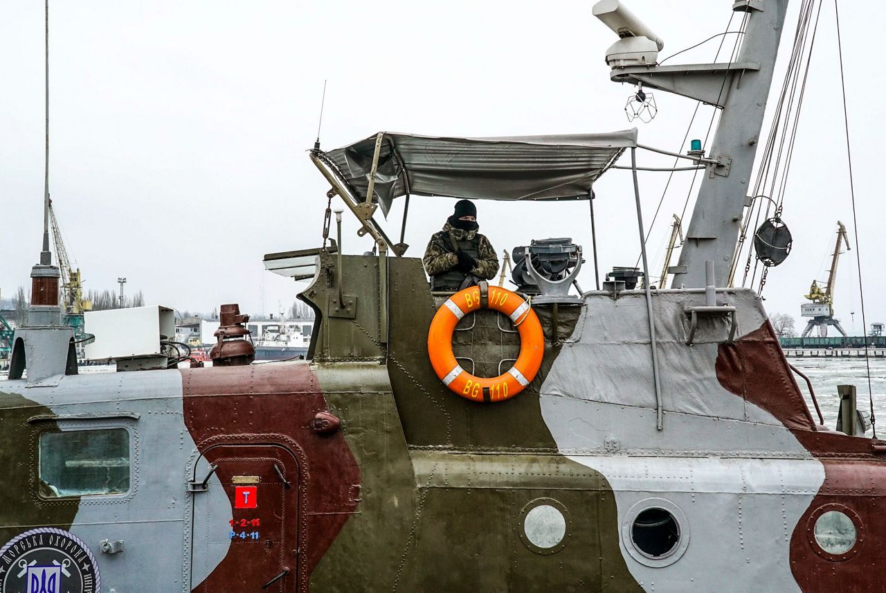 Ukraine says cargo traffic resumed in Sea of Azov