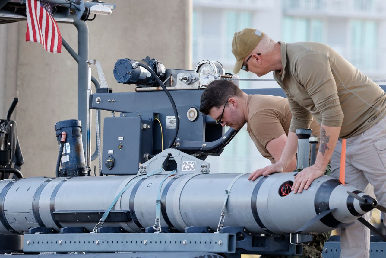 Navy releases first photos of Chinese balloon recovery