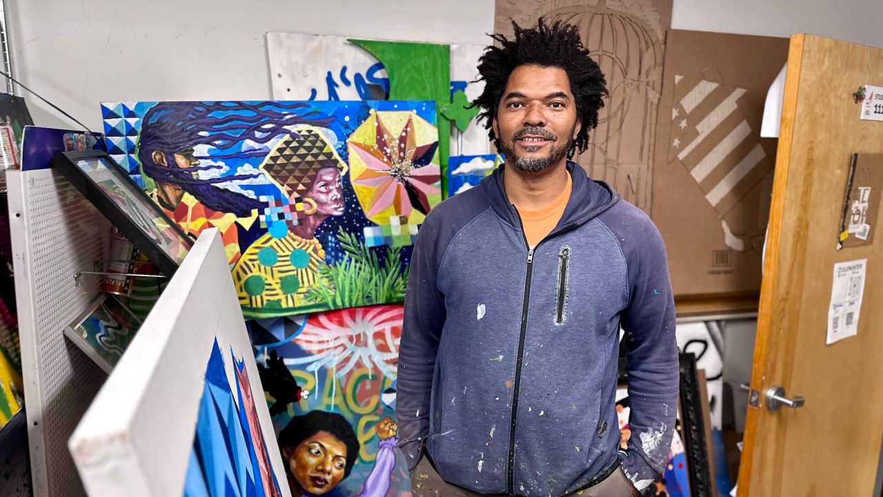 Representation: Black artist paints Black Park Ranger