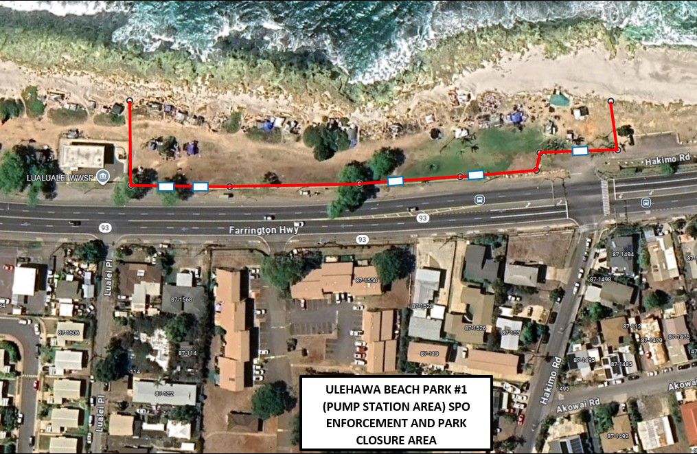 Closure of Ulehawa Beach Park in Waianae extended
