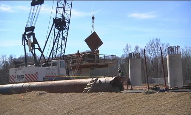 Crews Continue Work on Greensboro Urban Loop