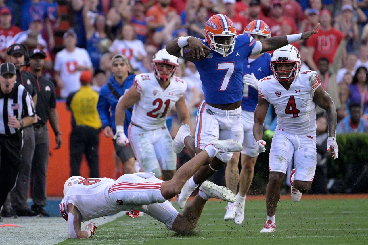 Richardson, Burney help Florida upset No. 7 Utah in Swamp