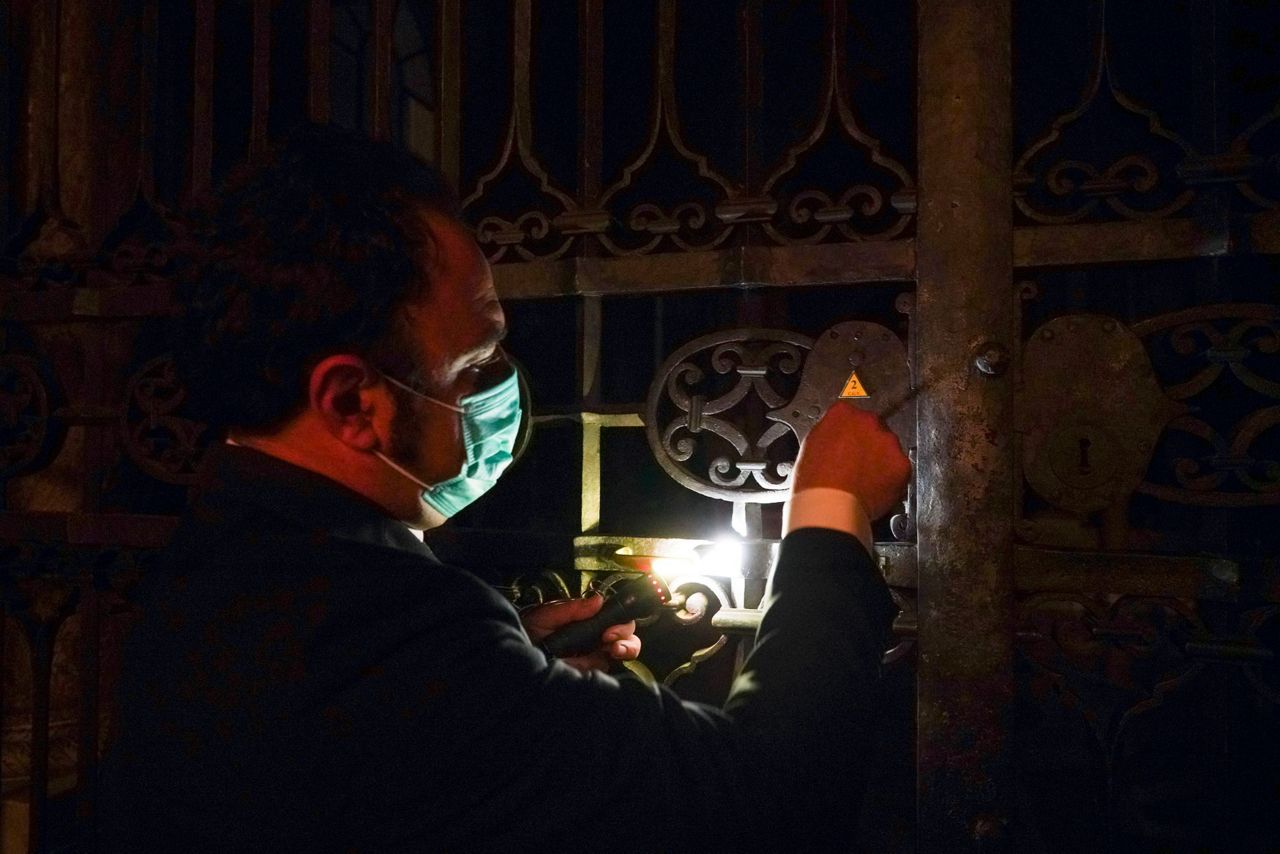 AP PHOTOS: Sistine Chapel key-keeper opens up after lockdown