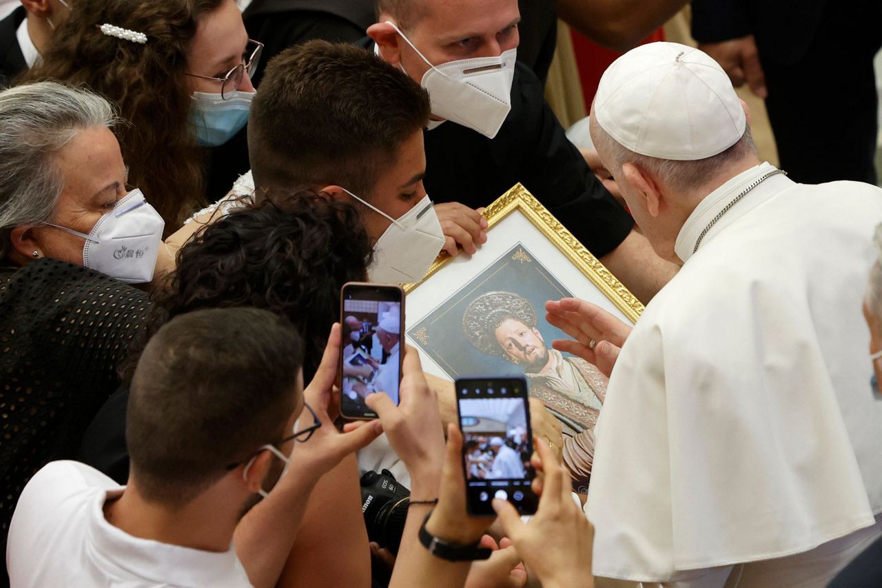 Heaven can wait, maybe, but not a phone call for the pope