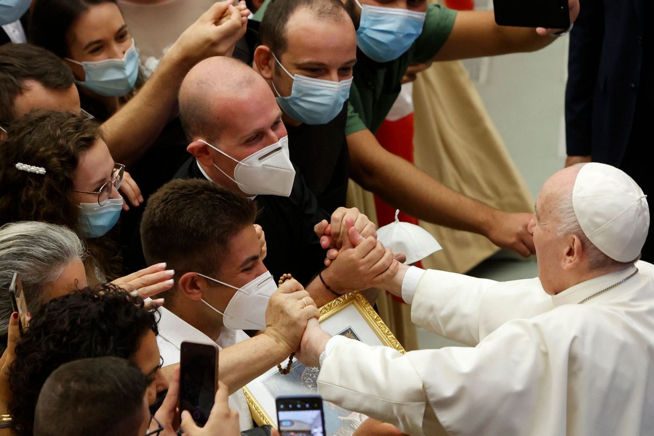 Heaven can wait, maybe, but not a phone call for the pope