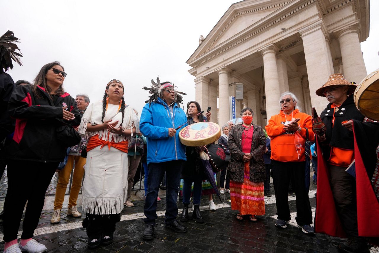 First Nations meet with pope over Canada school abuses