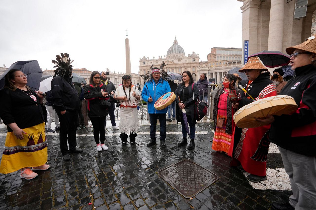 First Nations meet with pope over Canada school abuses