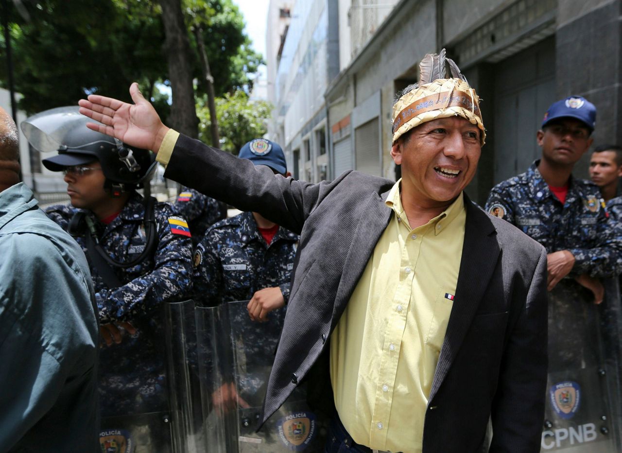 Activists vow to stay inside the Venezuelan embassy