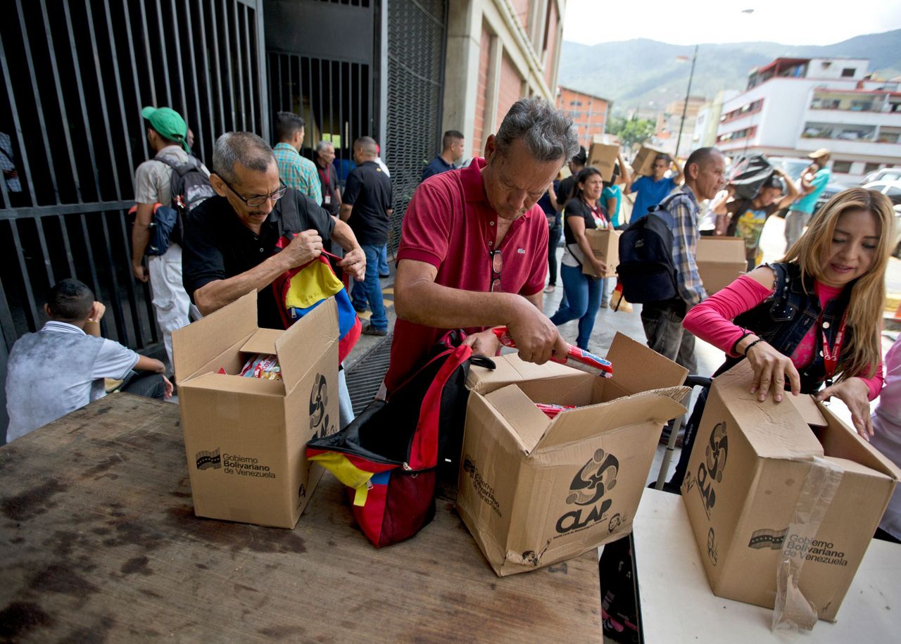 As Venezuelans go hungry, Trump targets food corruption