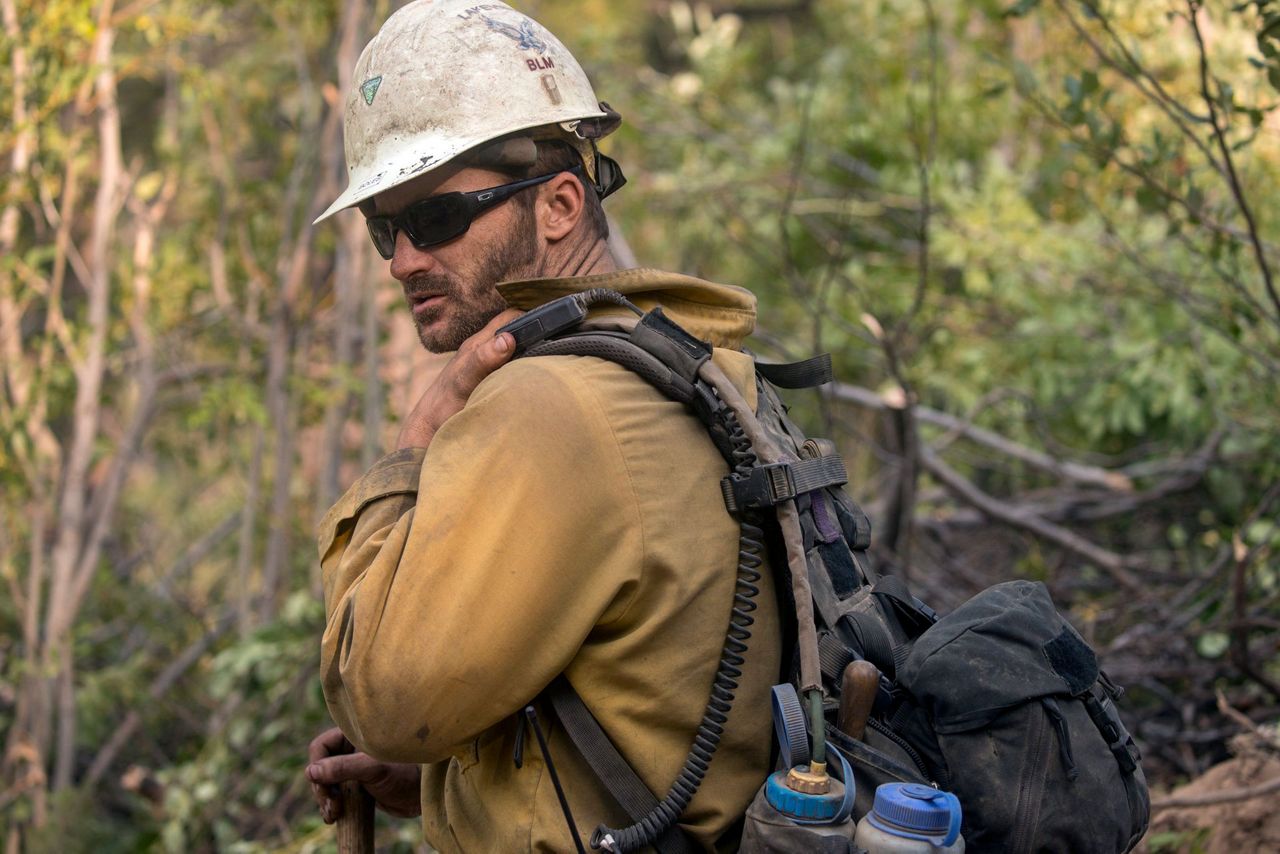 Veterans find community, hard work in rare firefighting crew