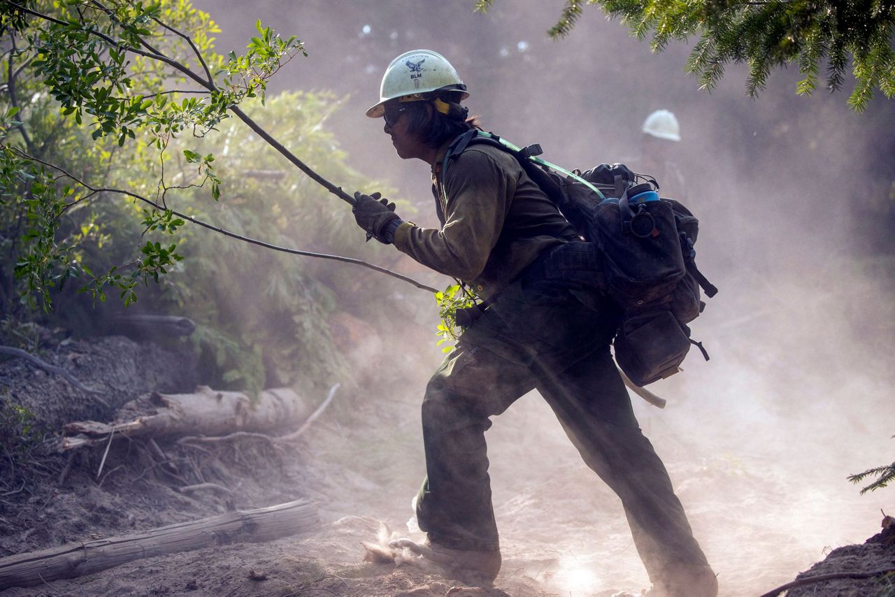 Veterans find community, hard work in rare firefighting crew