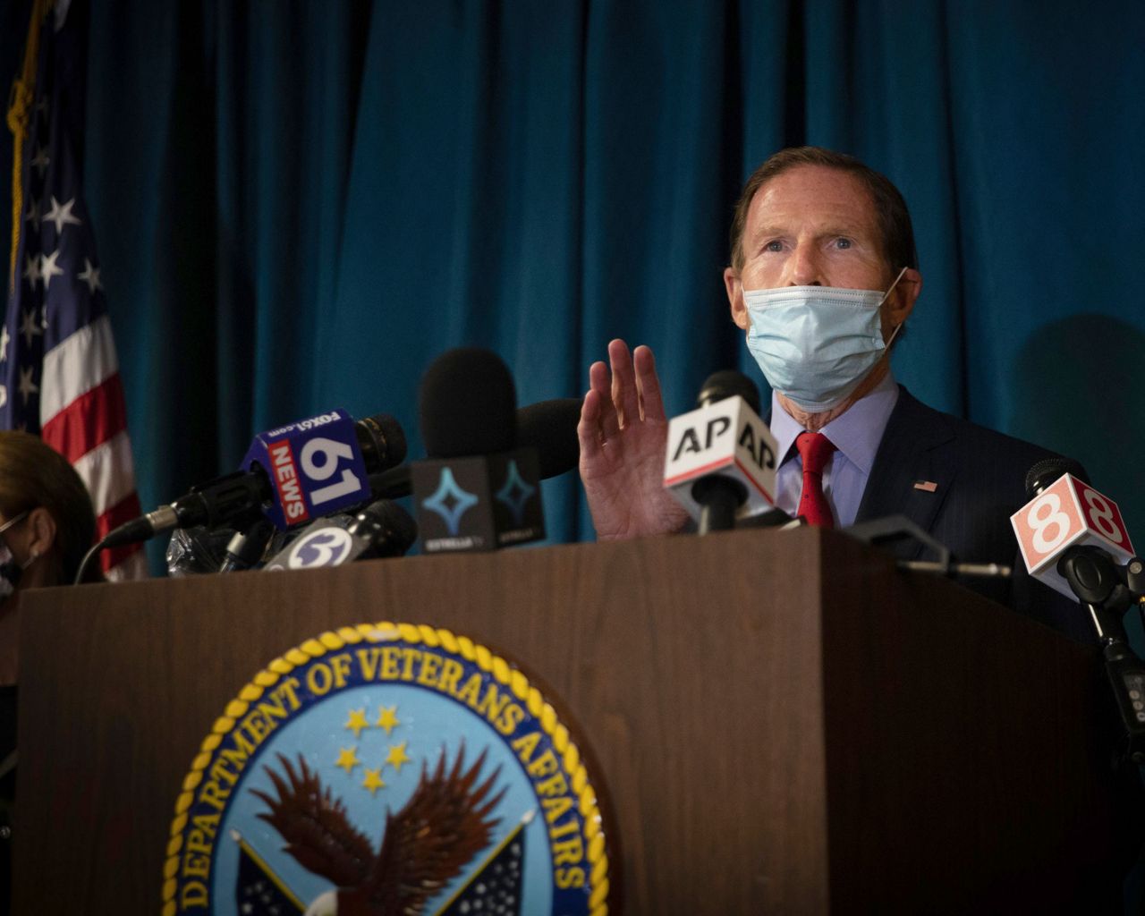 Explosion at VA hospital investigated; no word on injuries