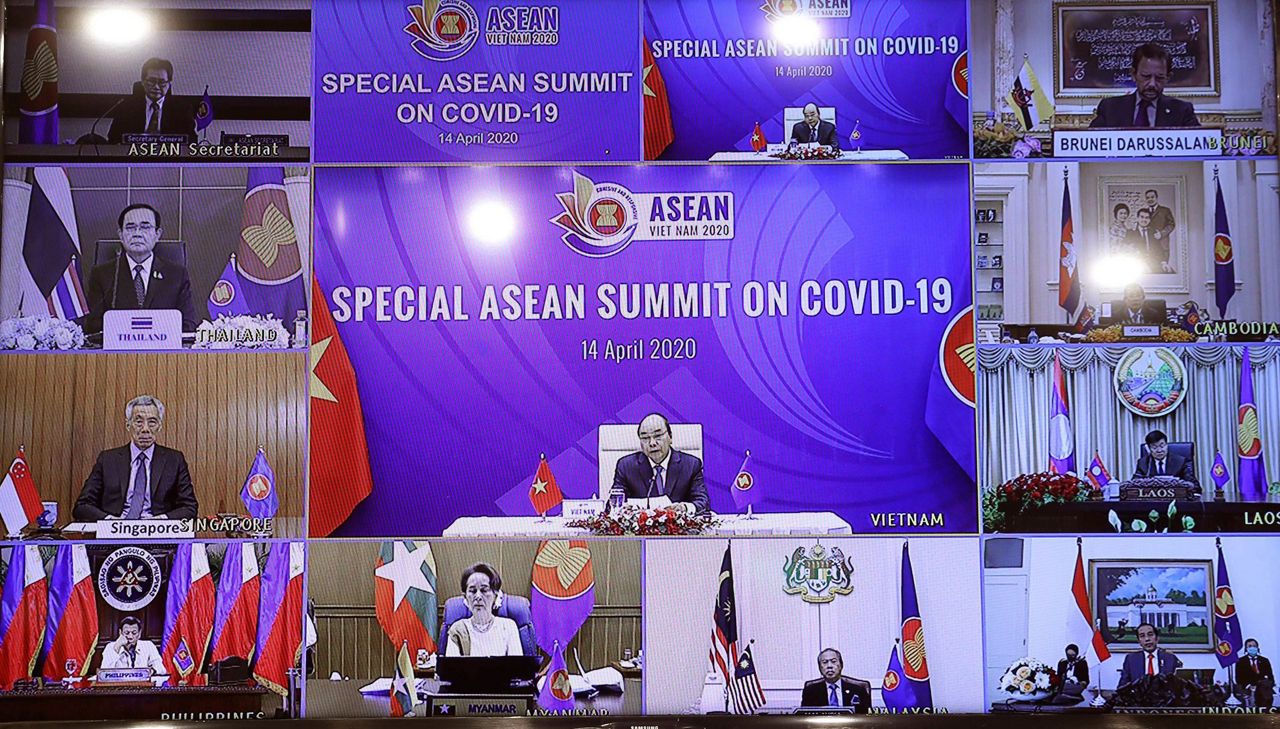 Virtual summit: SE Asia leaders meet by video on pandemic
