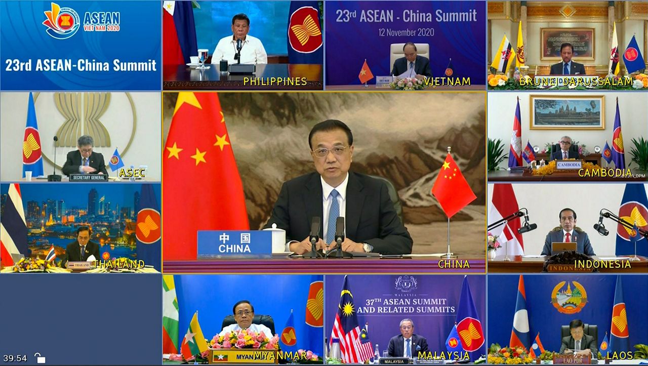 ASEAN summit begins online meetings with regional leaders