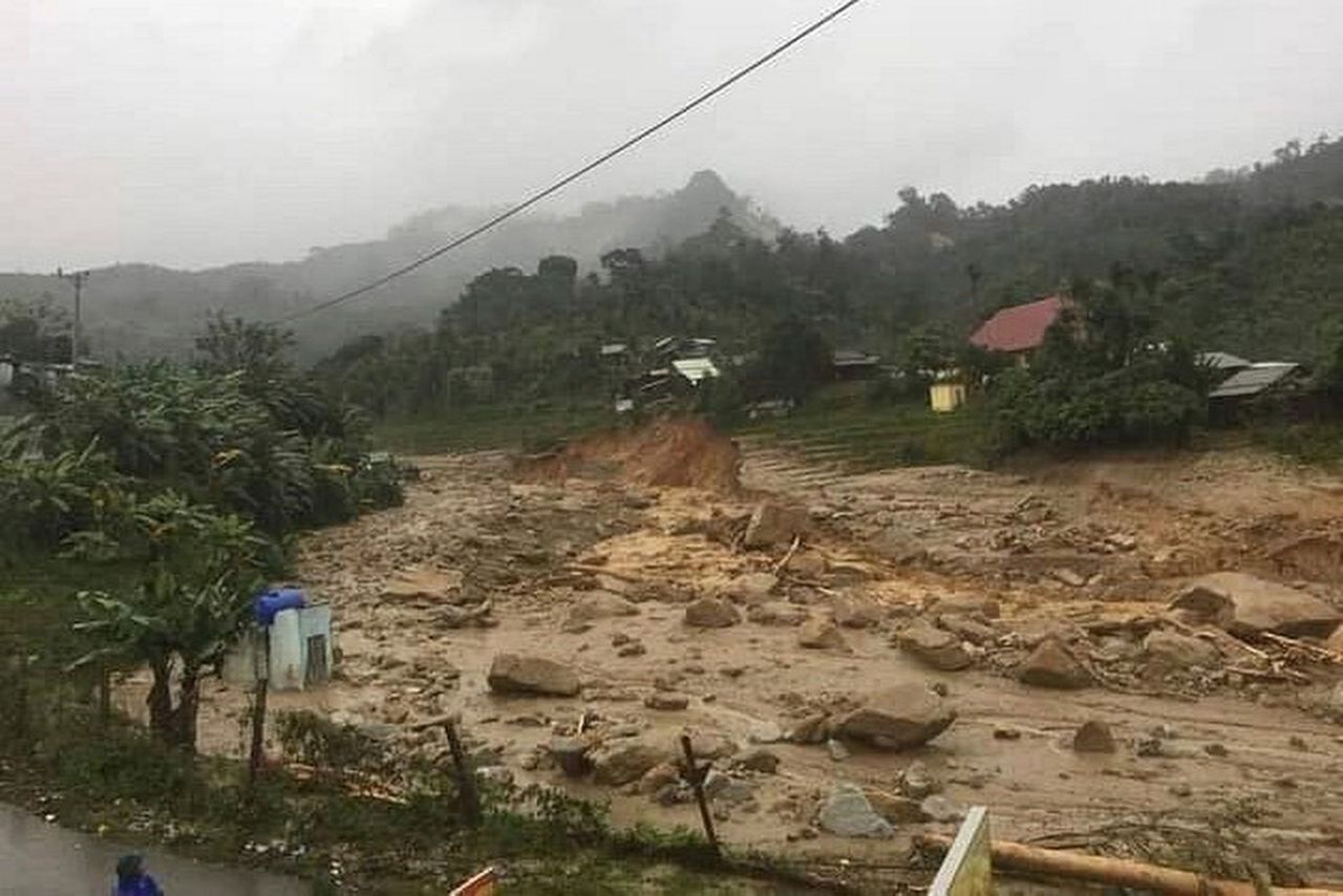 8 killed, 42 missing in landslides in typhoon-hit Vietnam