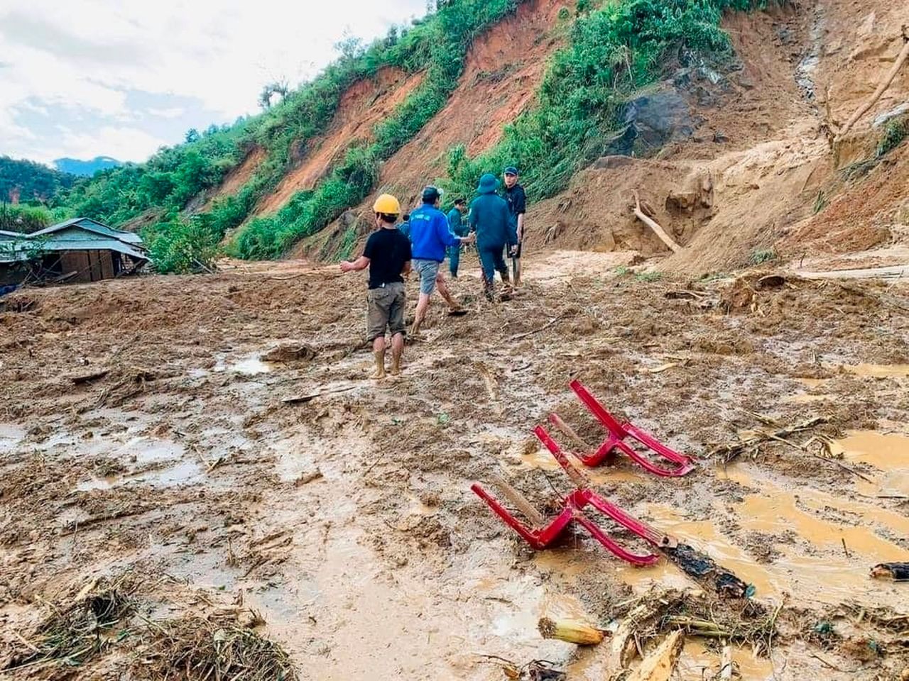 8 killed, 42 missing in landslides in typhoon-hit Vietnam