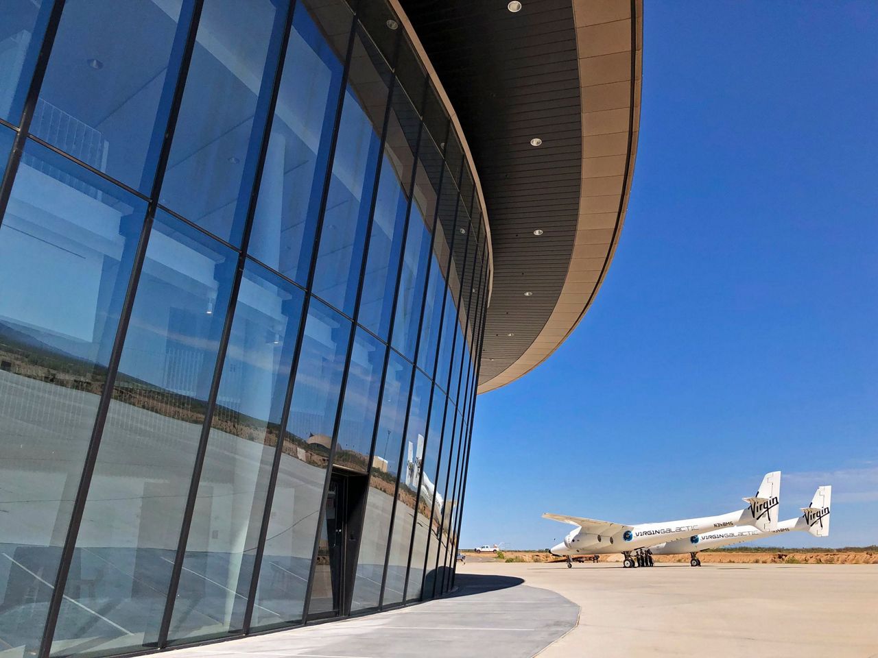 Virgin Galactic unveiling mission control for space tourism