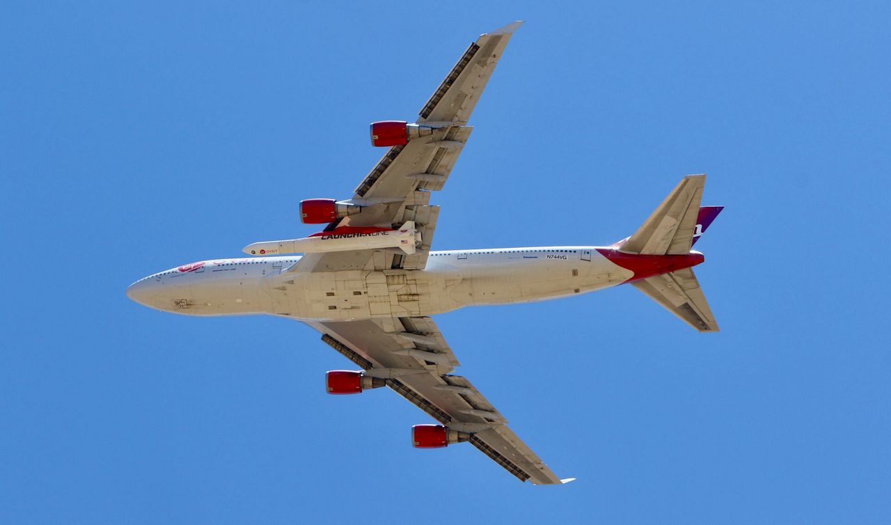 Branson's Virgin Orbit fails on first rocket launch attempt