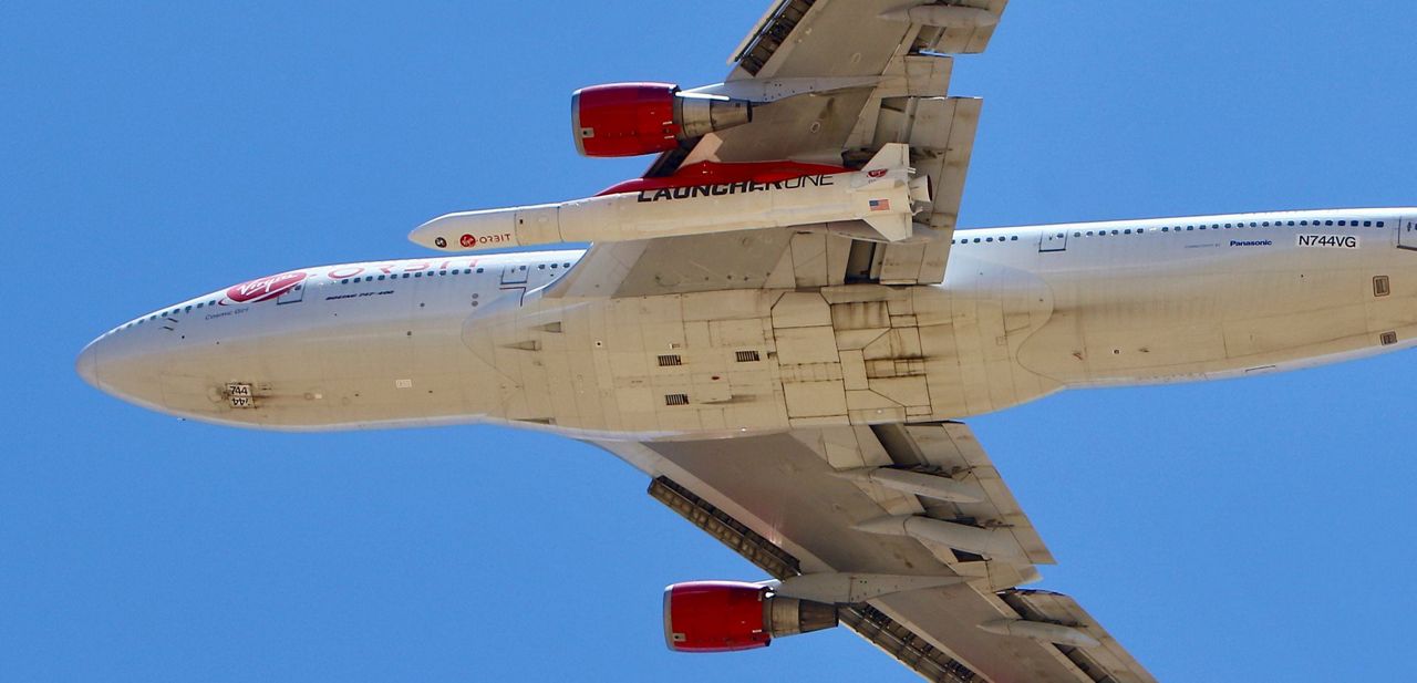 Branson's Virgin Orbit fails on first rocket launch attempt