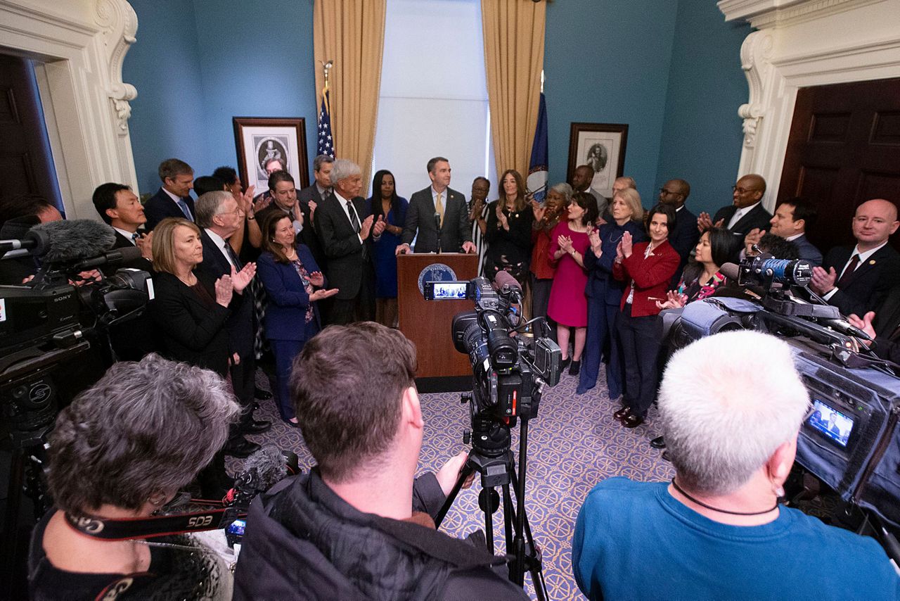 Newly empowered Virginia Democrats promise 'action'