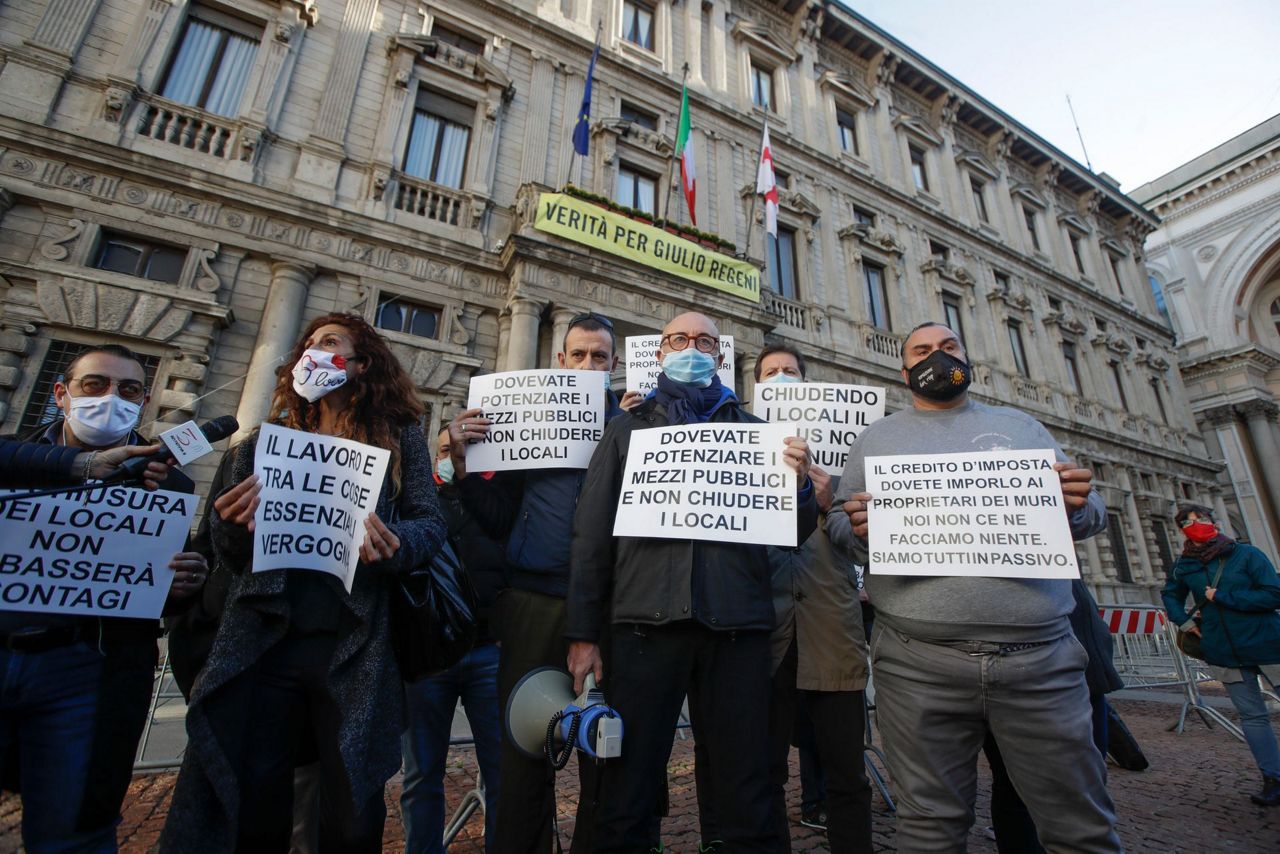 New protests loom as Europeans tire of virus restrictions