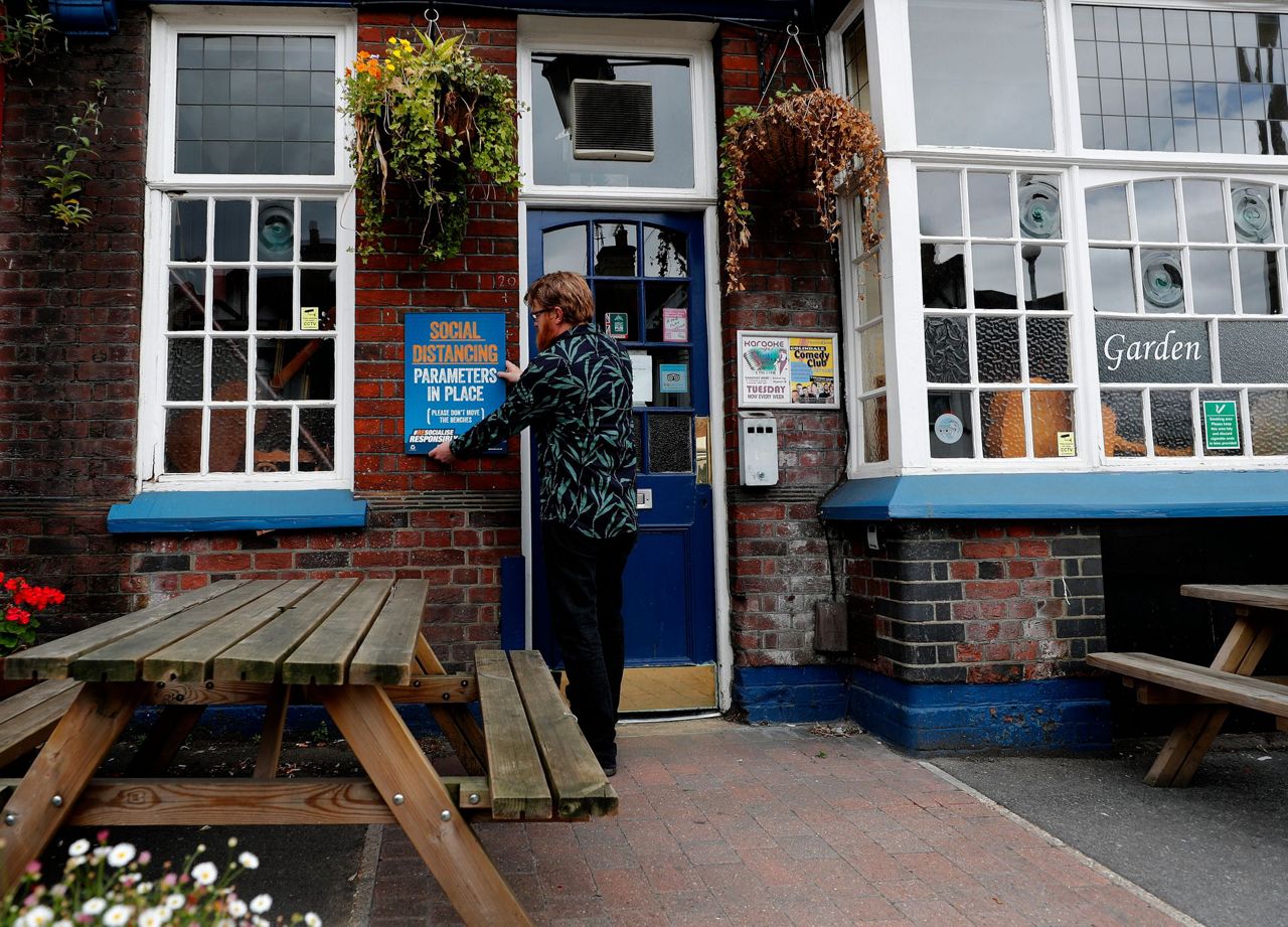 English pubs are reopening — they won't be the same