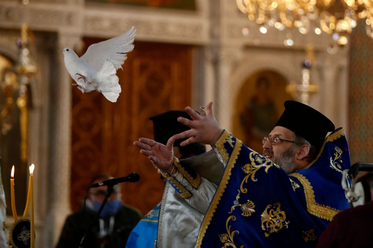 Greek churches open on Epiphany feast despite tight lockdown