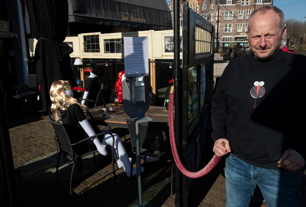 Dutch Bar Owners Sex Workers Protest Against Virus Lockdown