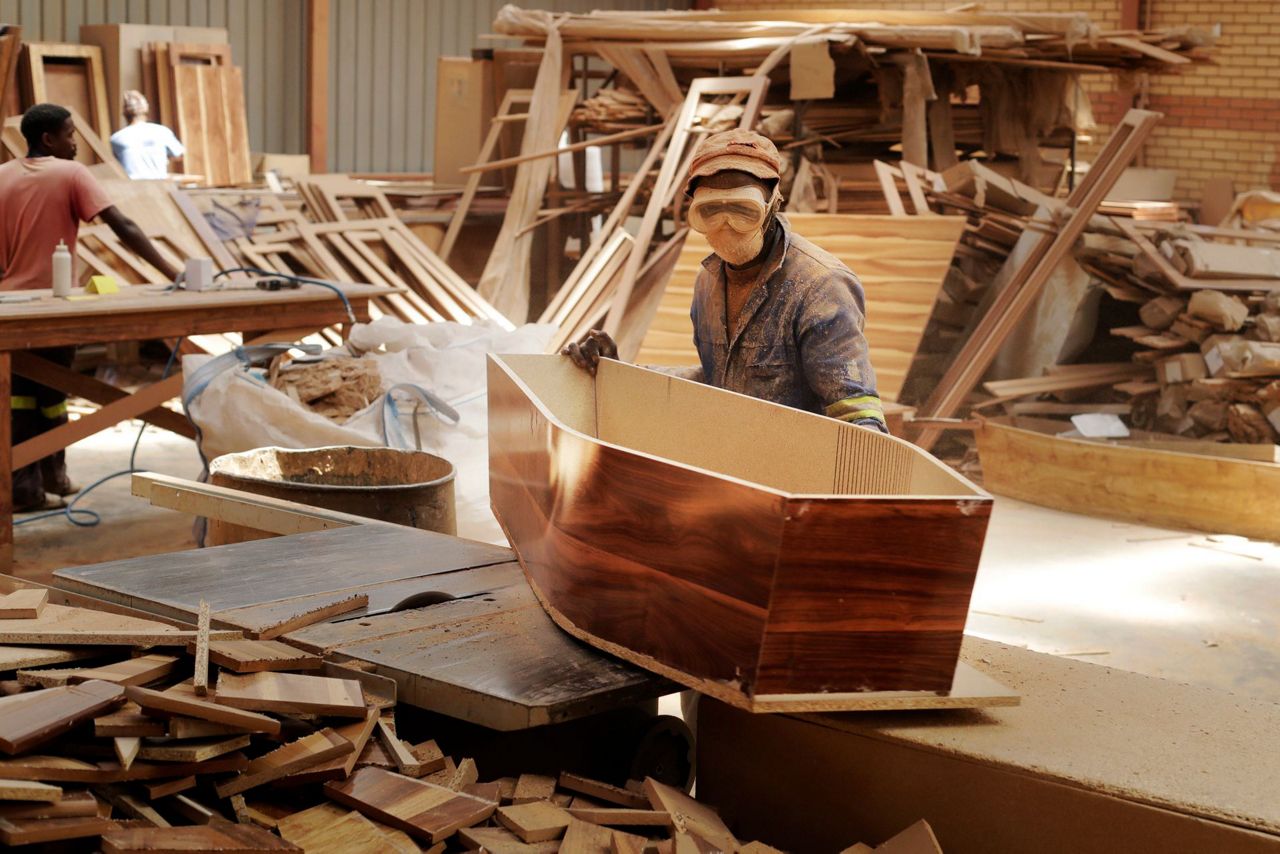South African coffin-maker saw COVID-19 at work and at home