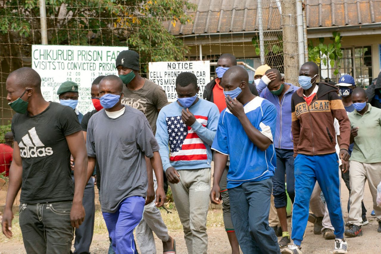 Zimbabwe frees some inmates to reduce COVID-19 risk in jails