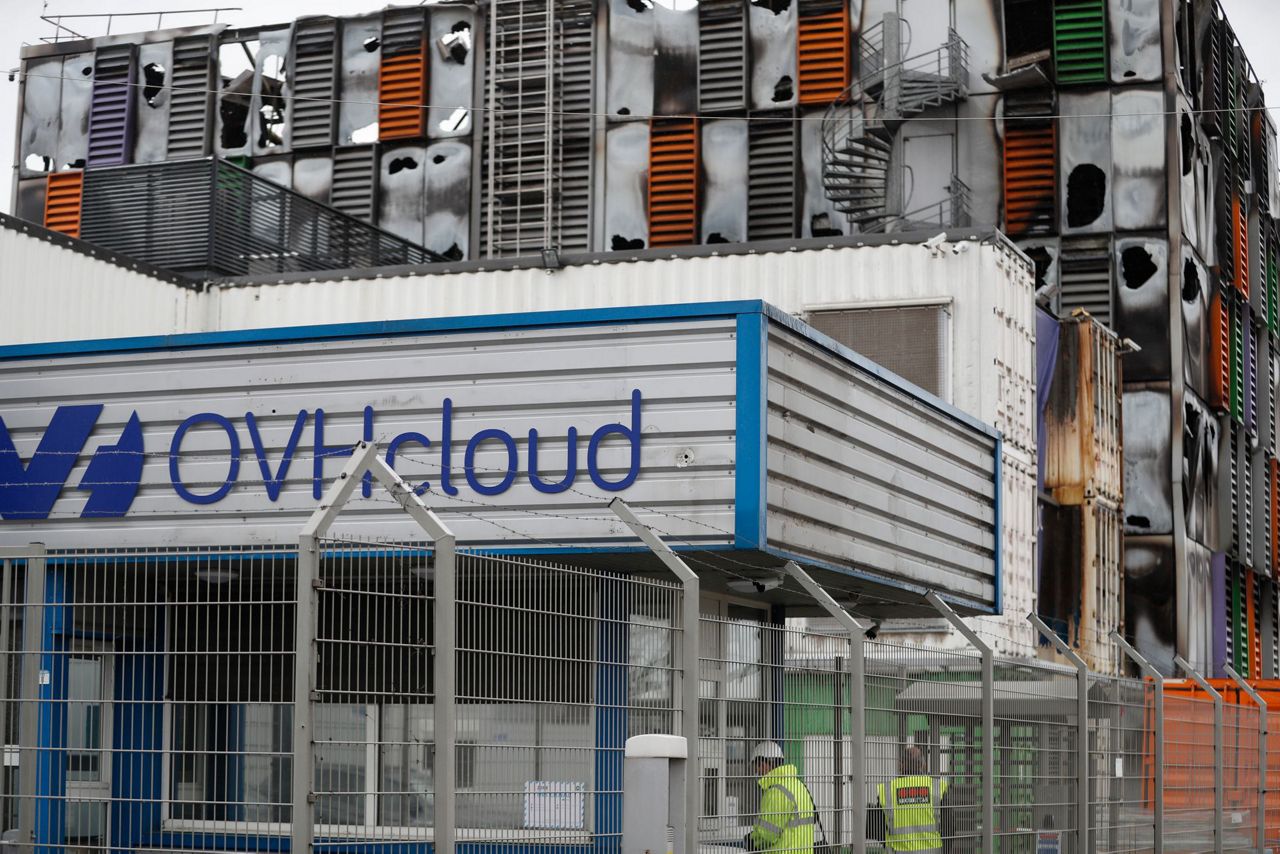 Fire at French cloud computing firm disrupts websites