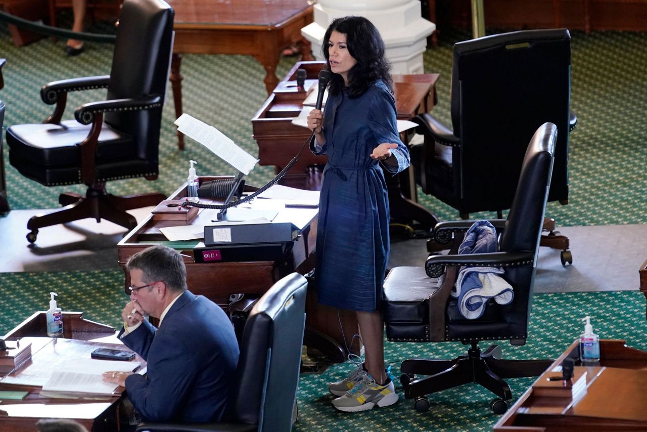 Senator's filibuster over Texas voting bill passes 12th hour