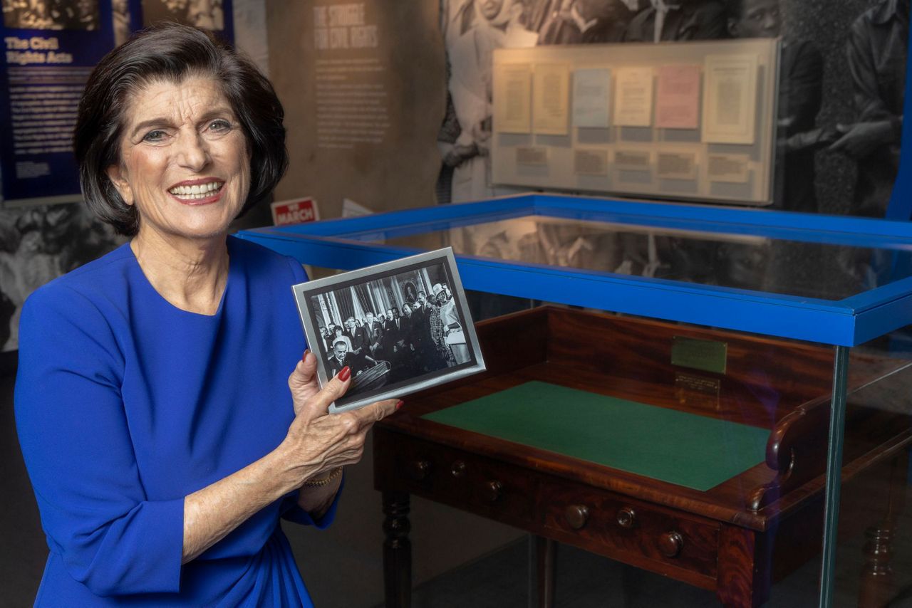 LBJ's daughter Luci watched him sign voting rights bill, then cried ...