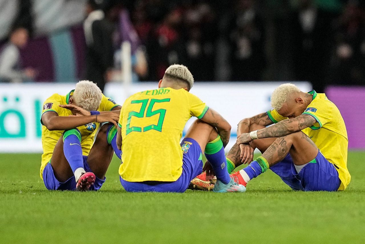 Brazil fans back home shocked after World Cup elimination