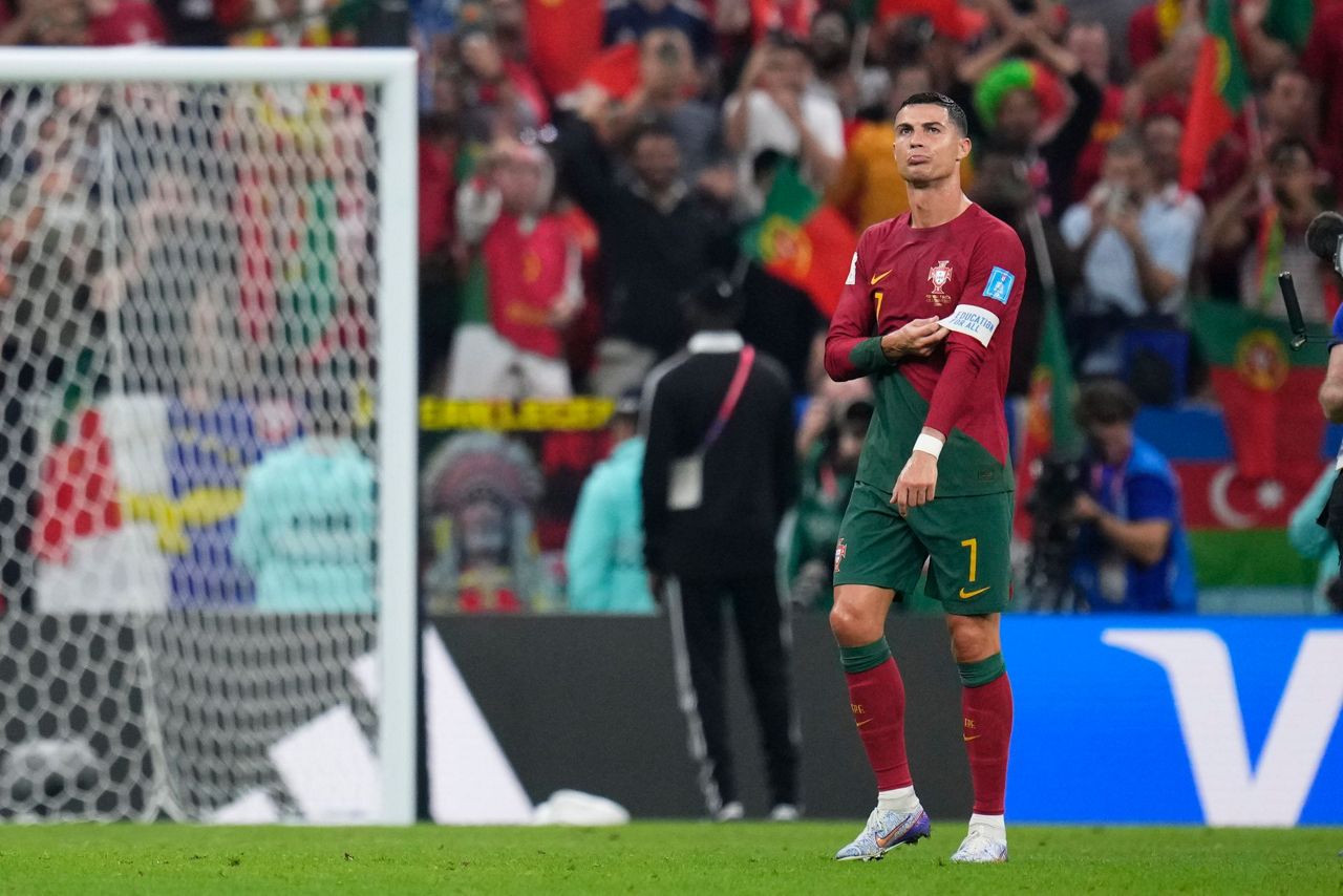 Ronaldo loses Portugal spot to sully World Cup journey
