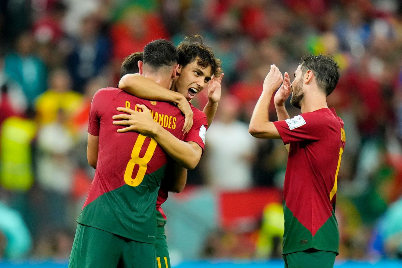 Ronaldo Denied Goal Portugal Beats Uruguay 2 0 In World Cup