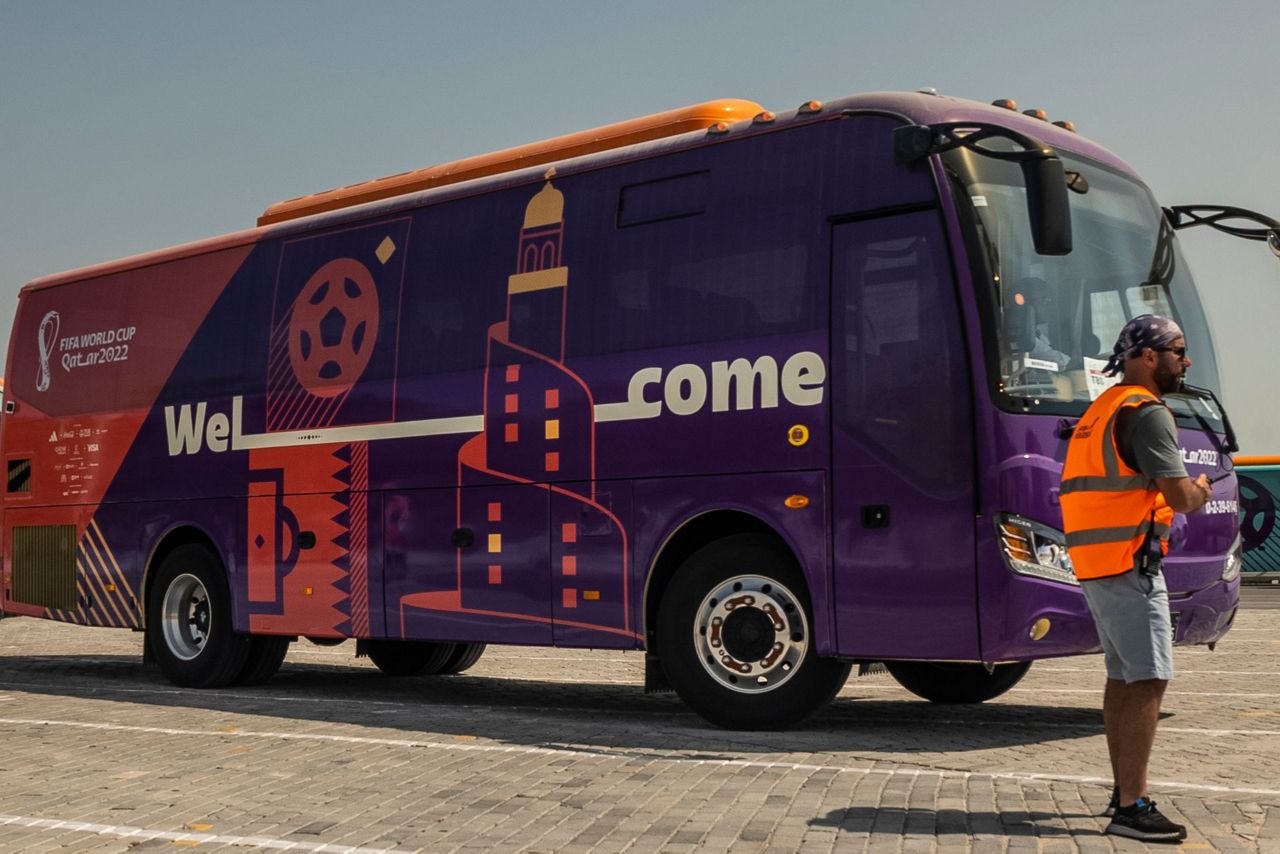 Qatar tests out massive bus fleet ahead of World Cup