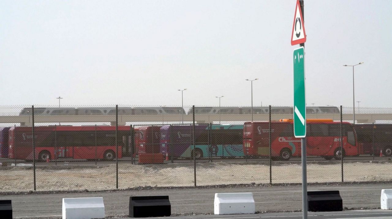 Qatar unveils 6,000 cabin World Cup fan village in desert