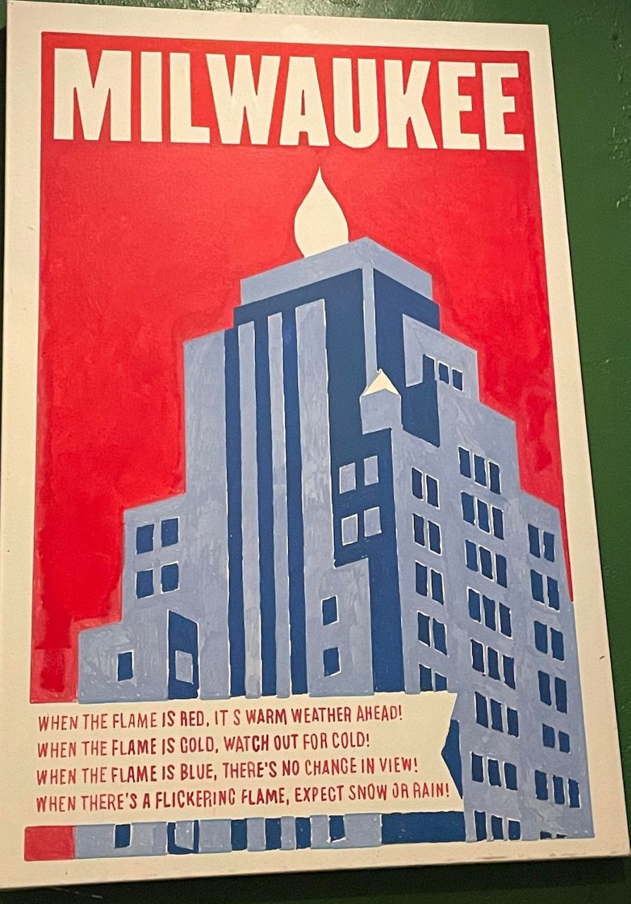 What is a meteorologist's favorite building in Milwaukee?